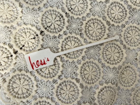 Vintage Hess's Department Store Merchandise Swizzle Stick - Etsy