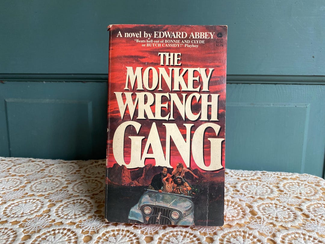 The Monkey Wrench Gang by Edward Abbey • Avon Books Paperback Vintage ...