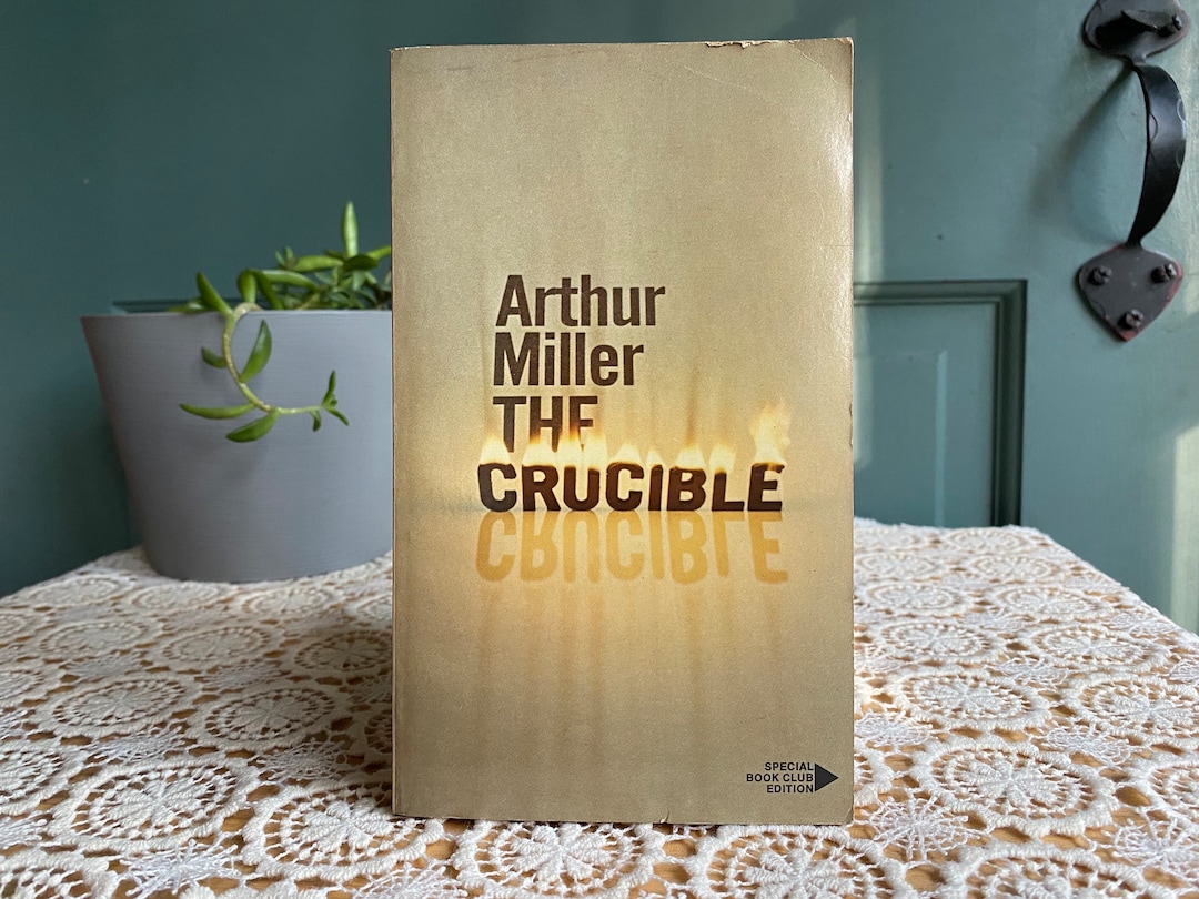 The CRUCIBLE by Arthur Miller | Book Club Edition - Etsy