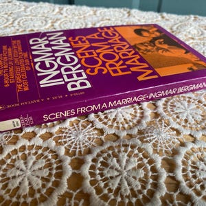 Ingmar Bergman’s Scenes From a Marriage • Vintage Paperback Book - Etsy