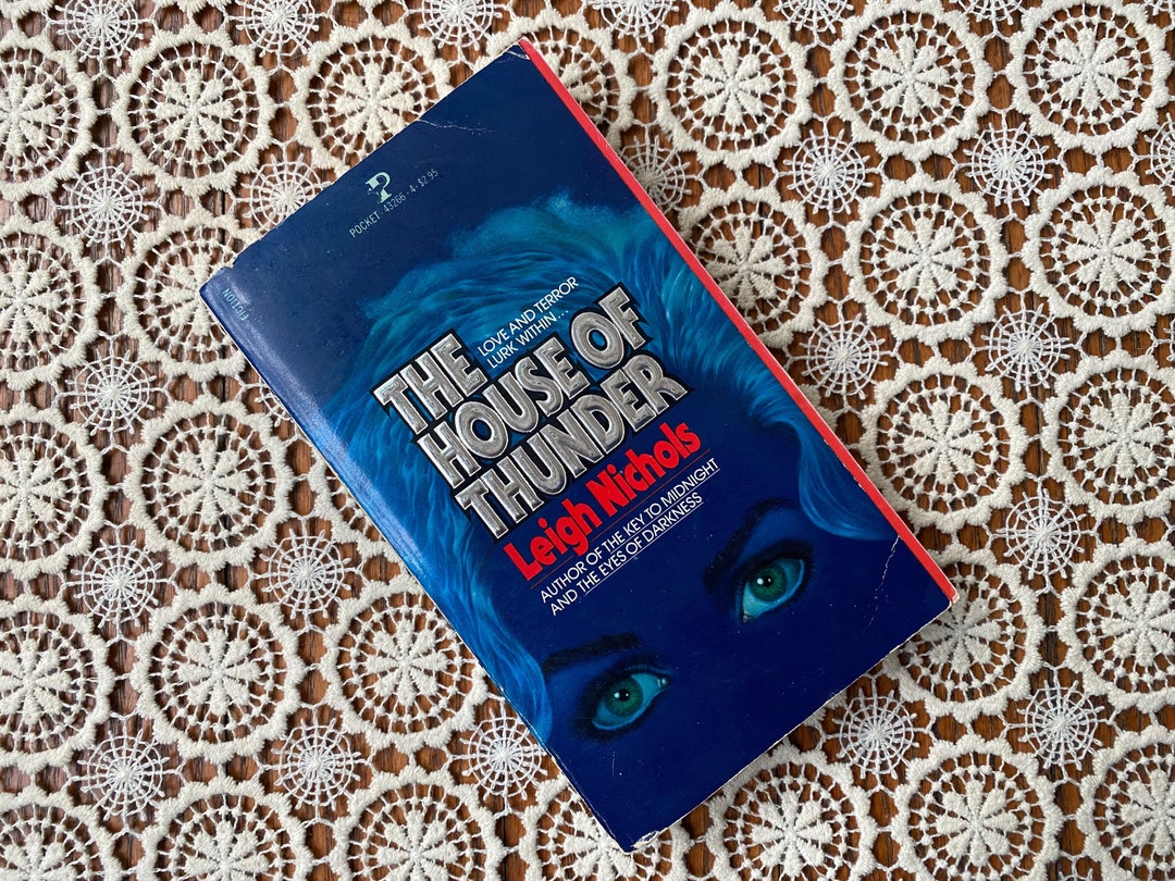 The House Of Thunder By Leigh Nichols Pre Owned Paperback Book Vintage Horror Novel Used Creased