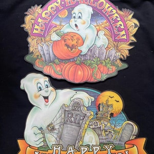 1997 Beistle Ghosts Die Cut Decor Pair Vintage Halloween Die Cuts - Etsy