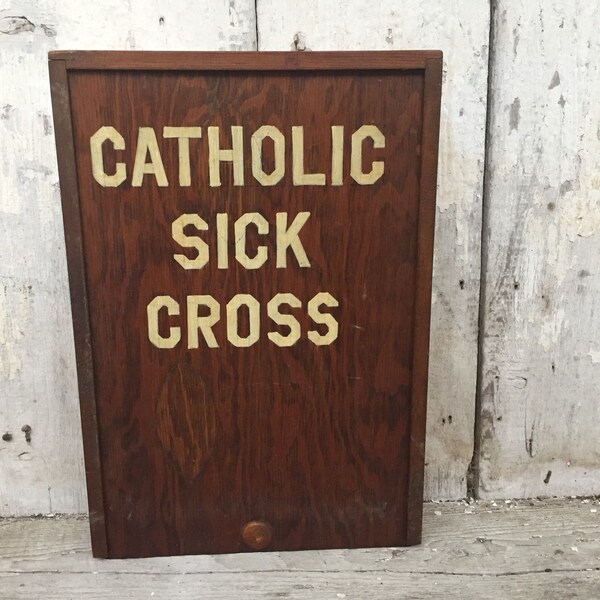 Antique Catholic Last Rites Sick Call Box - Etsy