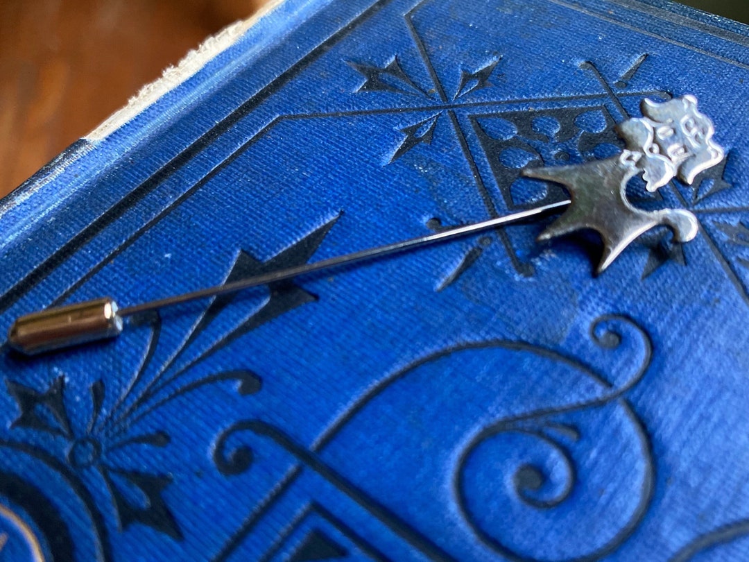 Retro Vintage MCM Style Puppy Stick Pin | Silver Tone - Etsy