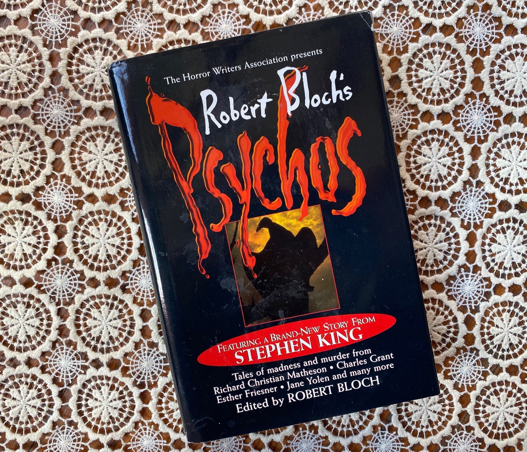 Robert Block’s Psychos | Vintage Horror Hardcover Short Stories Stephen ...