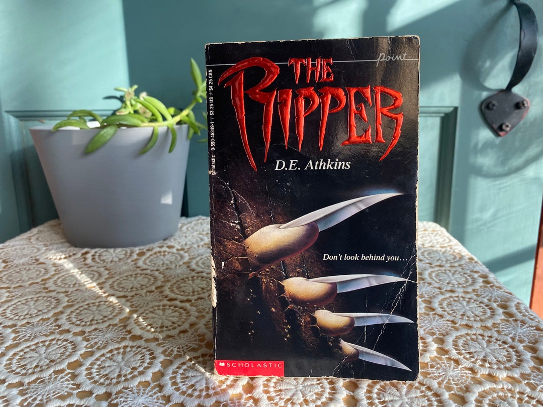 D.E Athkins THE RIPPER Point Horror 90s Horror Book | Jr. Teen Horror ...