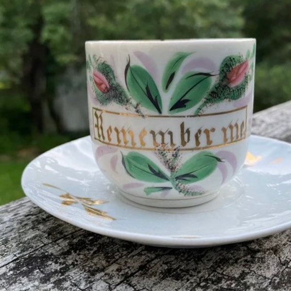 Antique Remember Me Cup - Etsy