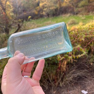 Clear Vintage Bottle Delavau's Whooping Cough-croup Syrup Philadelphia ...