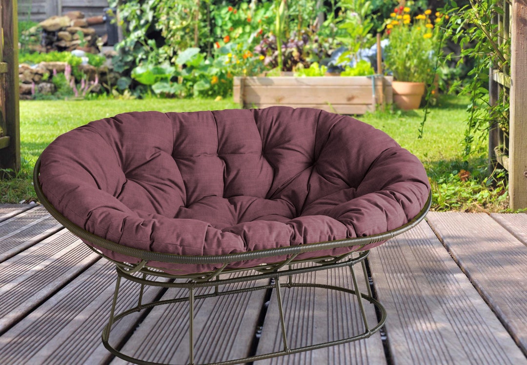 Outdoor papasan loveseat store