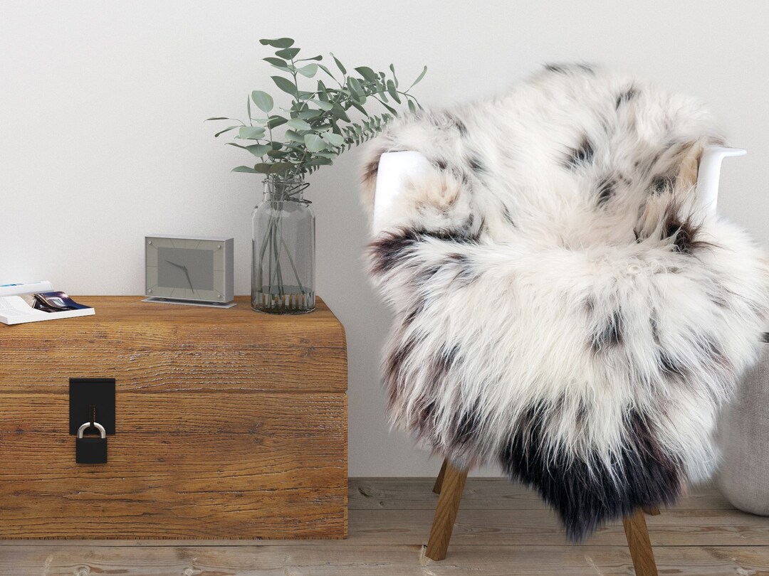 Sheepskin Genuine Natural Real Sheepskin Rug Scandinavian - Etsy