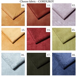 Corduroy FABRIC SAMPLES - Etsy