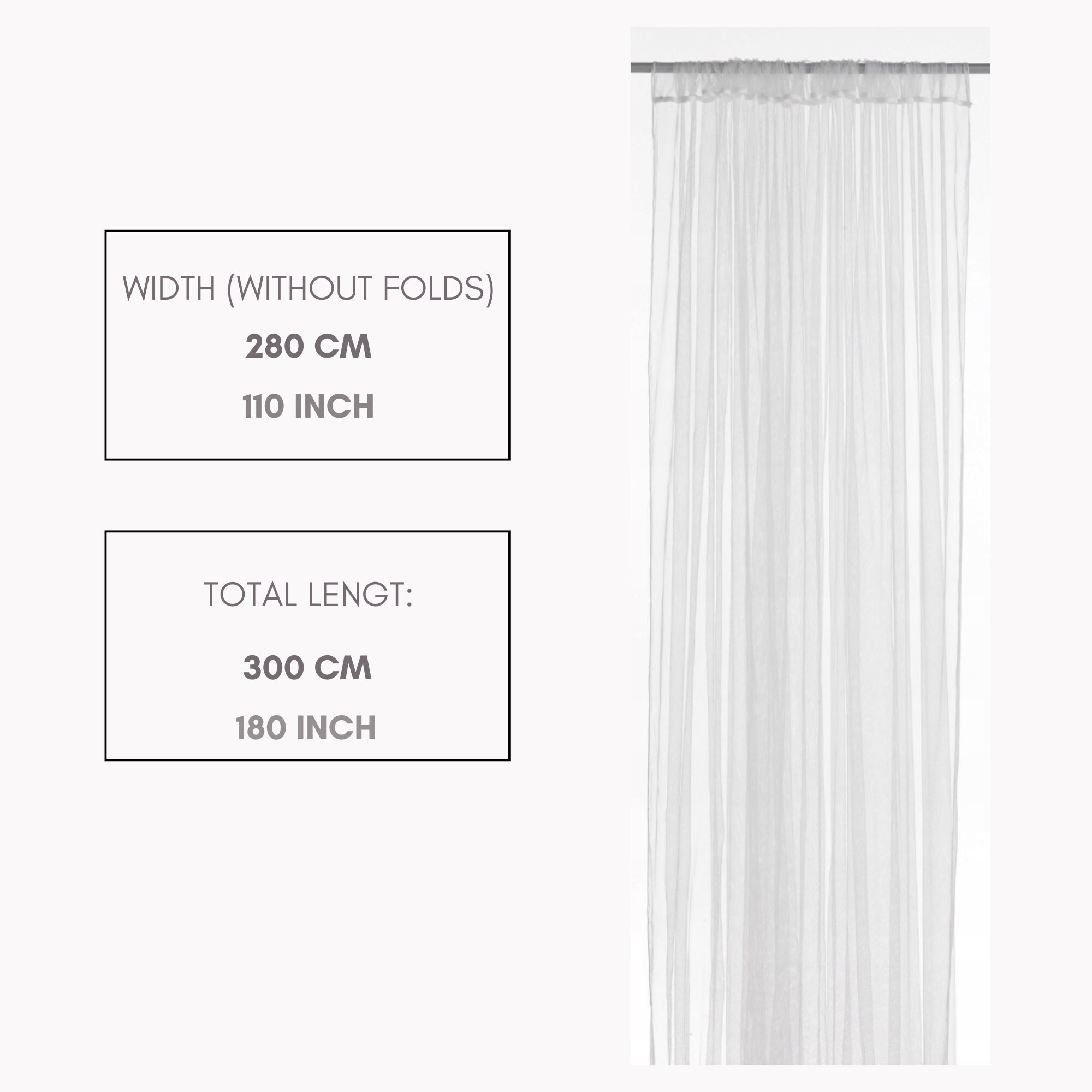 MOSQUITO NET - Window Curtain, Outdoor Curtain, Curtain to Balcony ...