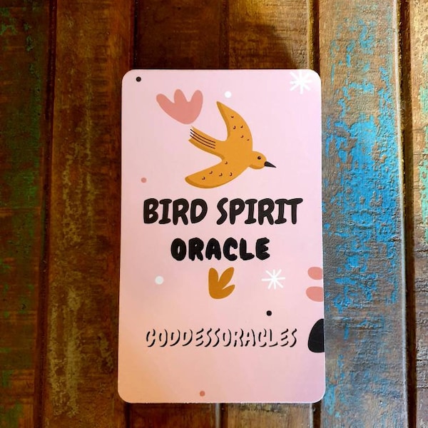 Bird Oracle Cards - Etsy