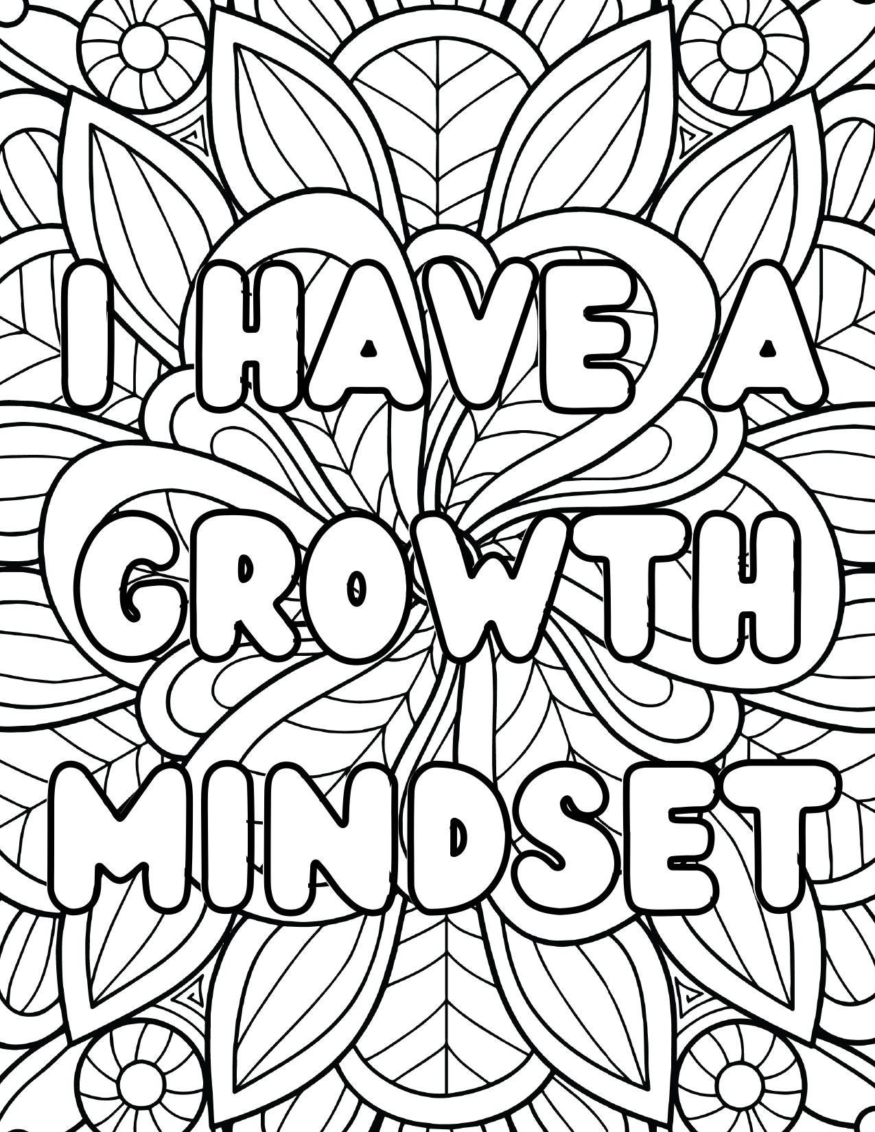 INSPIRATIONAL COLOURING PAGES - Etsy