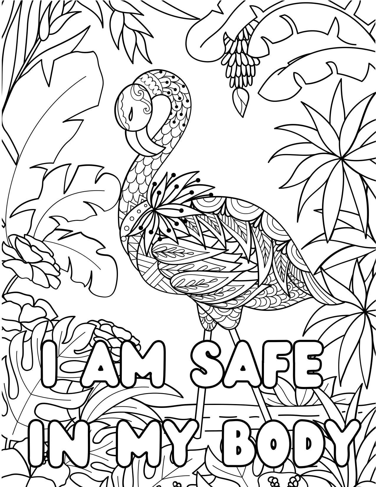 INSPIRATIONAL COLOURING PAGES - Etsy