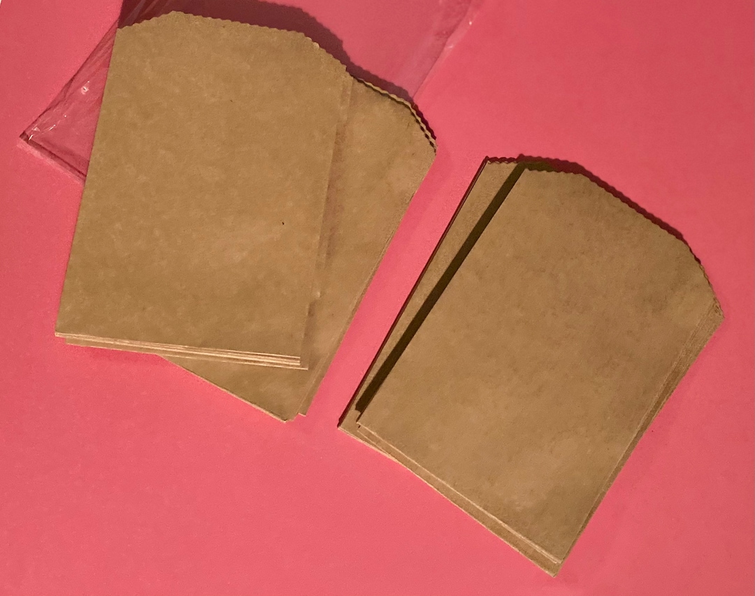 8 Small Kraft Paper Bags - Etsy
