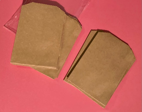 8 Small Kraft Paper Bags - Etsy