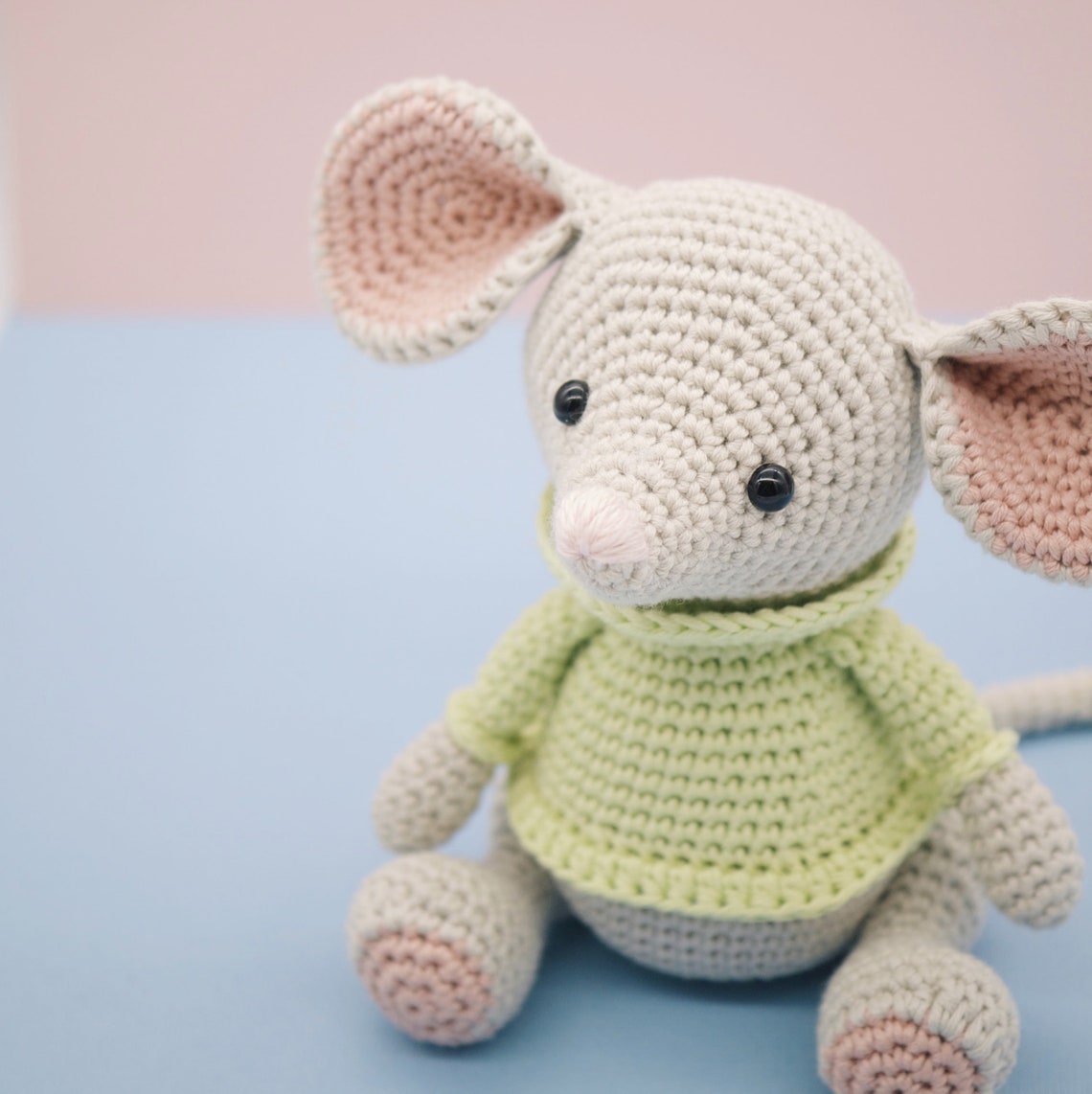 Amigurumi Crochet Pattern Albert the Mouse ENGLISH ONLY | Etsy