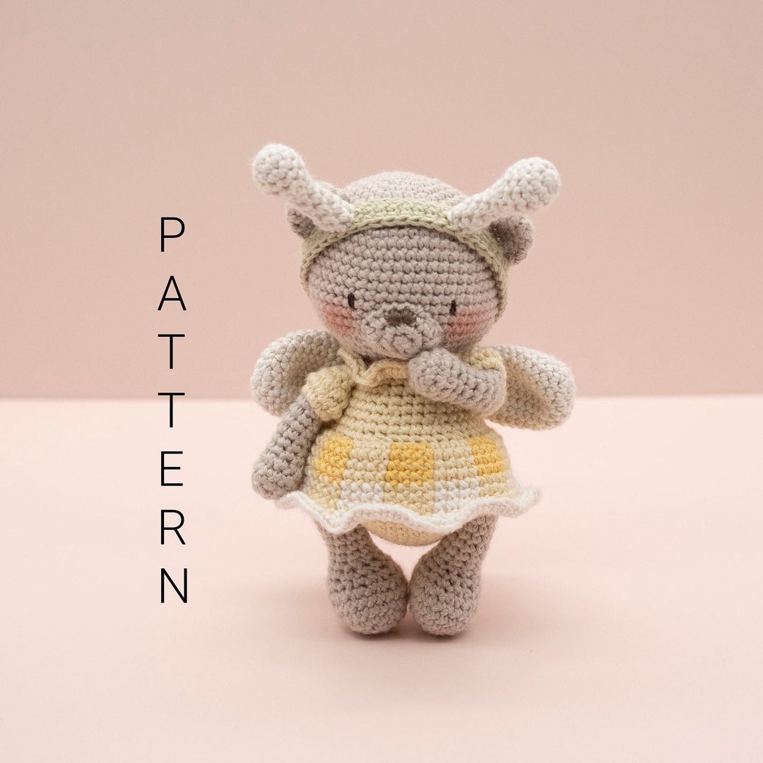 Amigurumi Crochet Pattern - Bessie the Teddy Bear (ENGLISH ONLY) - Etsy