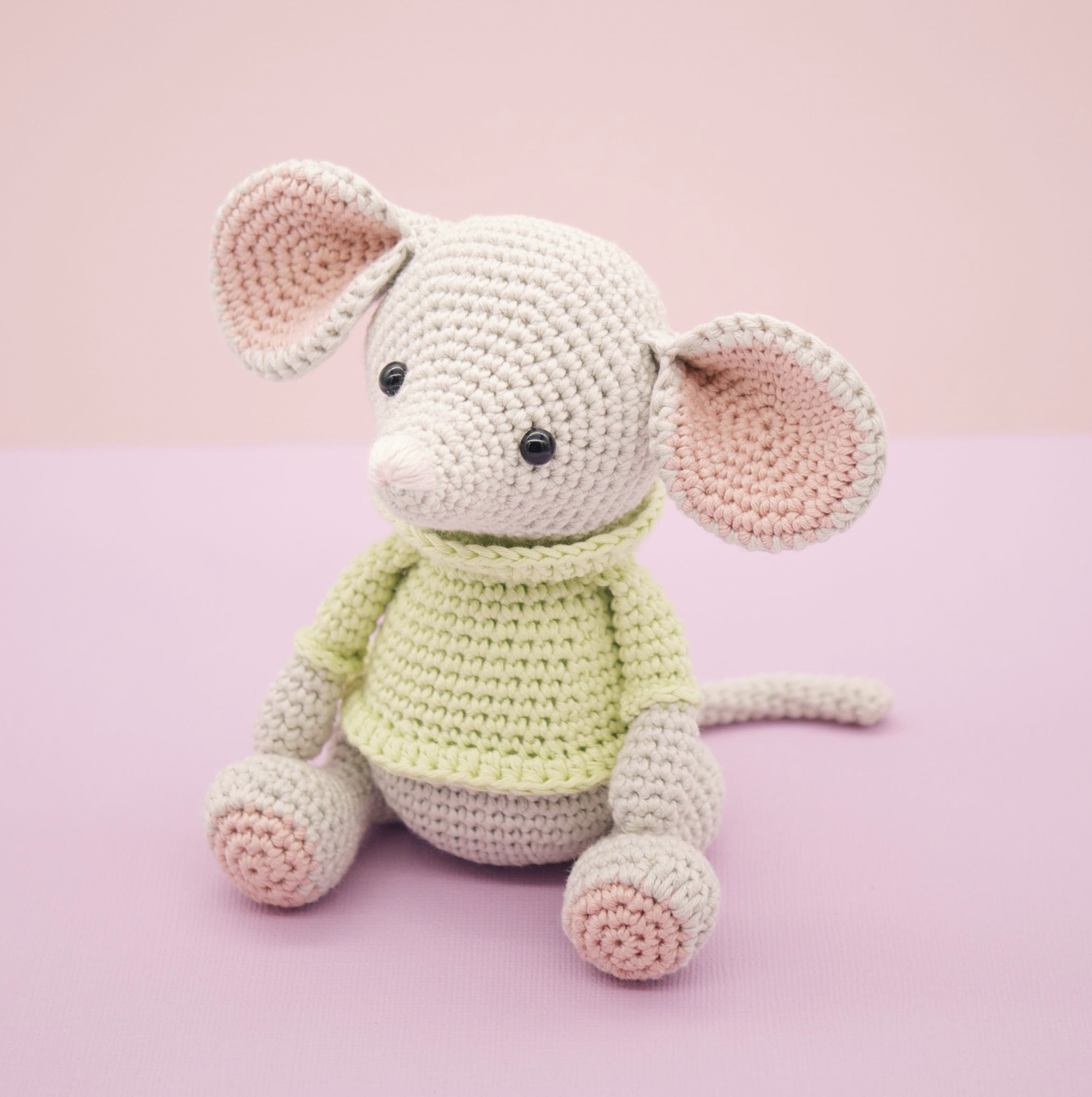 Amigurumi Crochet Pattern Albert the Mouse ENGLISH ONLY | Etsy
