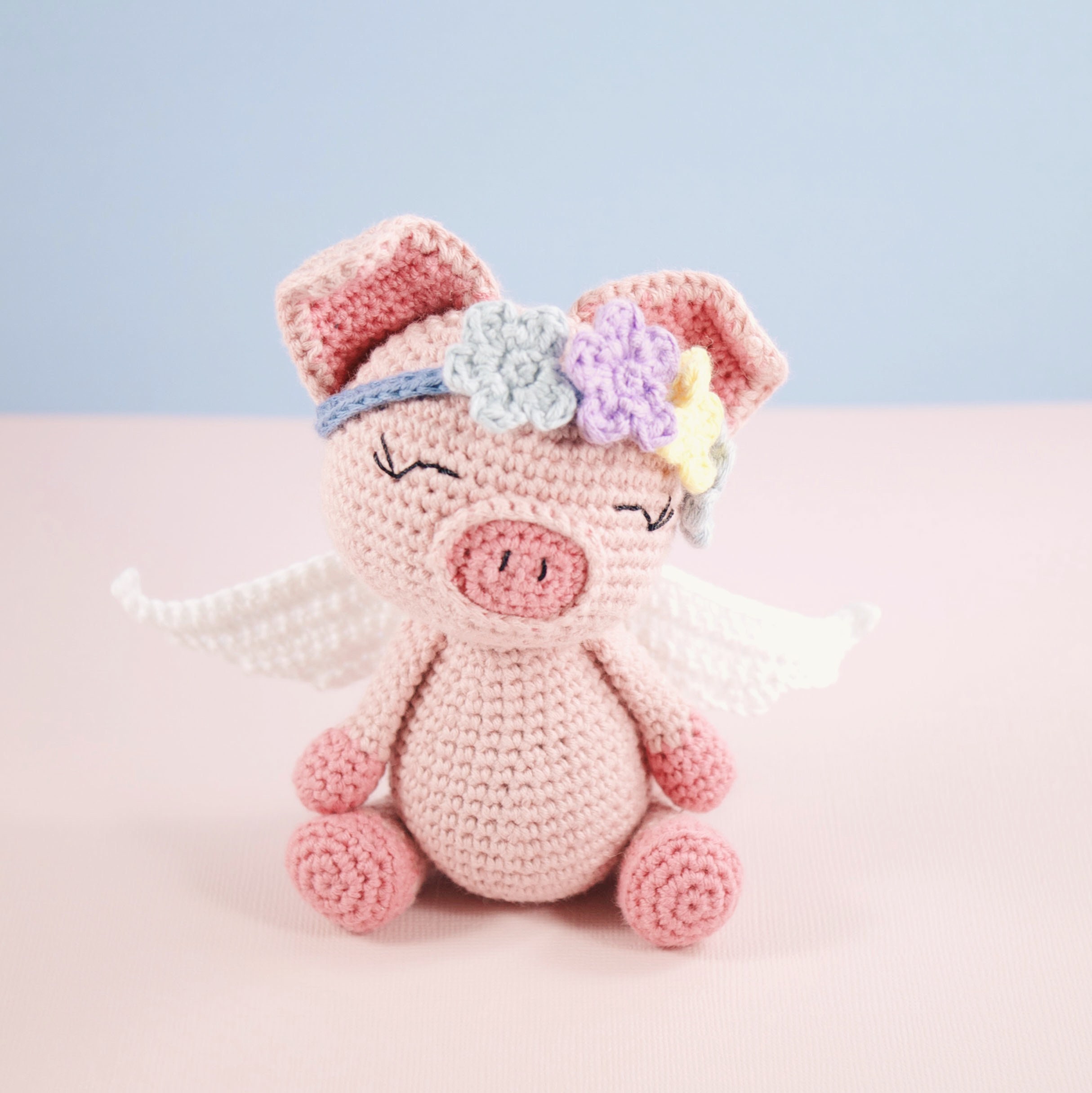 Amigurumi Crochet Pattern Pippa the Pig Angel ENGLISH ONLY | Etsy