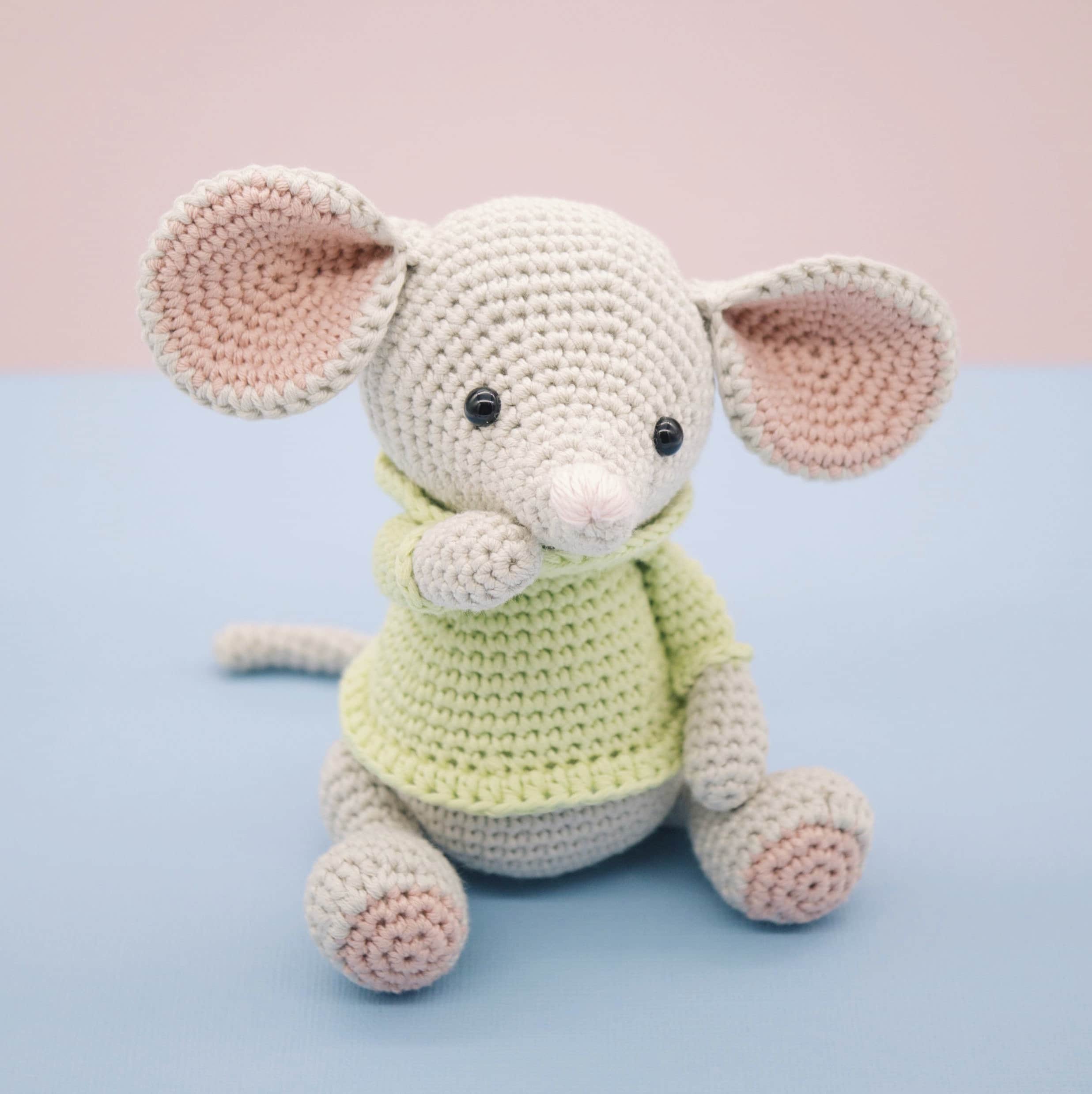 Amigurumi Crochet Pattern Albert the Mouse ENGLISH ONLY | Etsy
