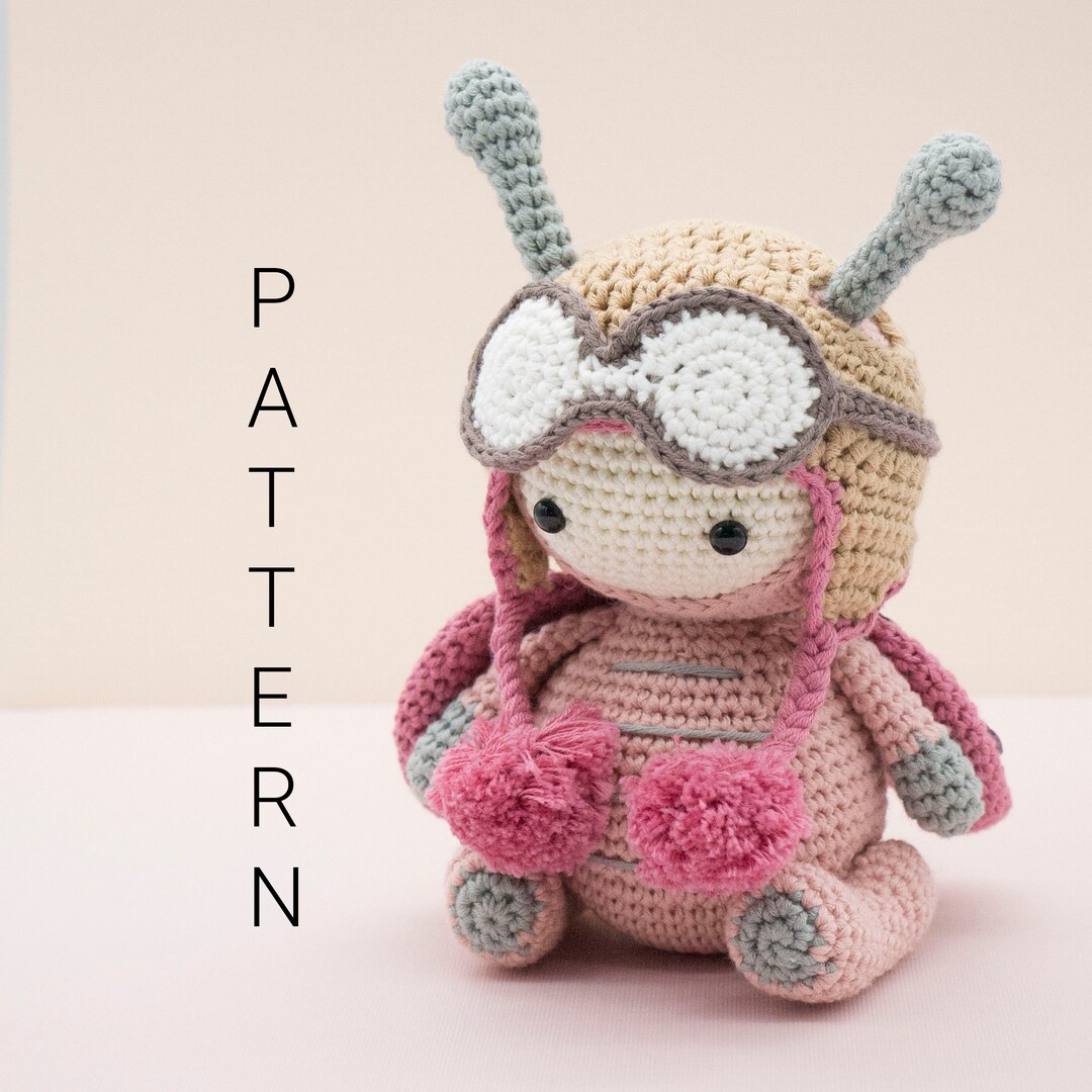 Amigurumi Crochet Pattern - Lottie the Ladybird From Amigurumi ...