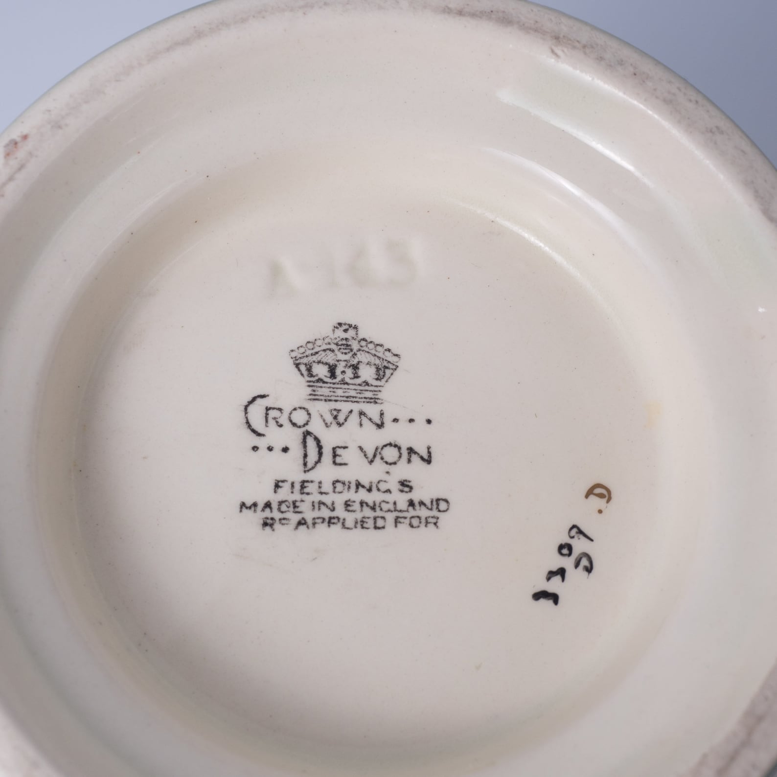 Royal Crown Devon Pottery Floral Vintage Vase | Etsy