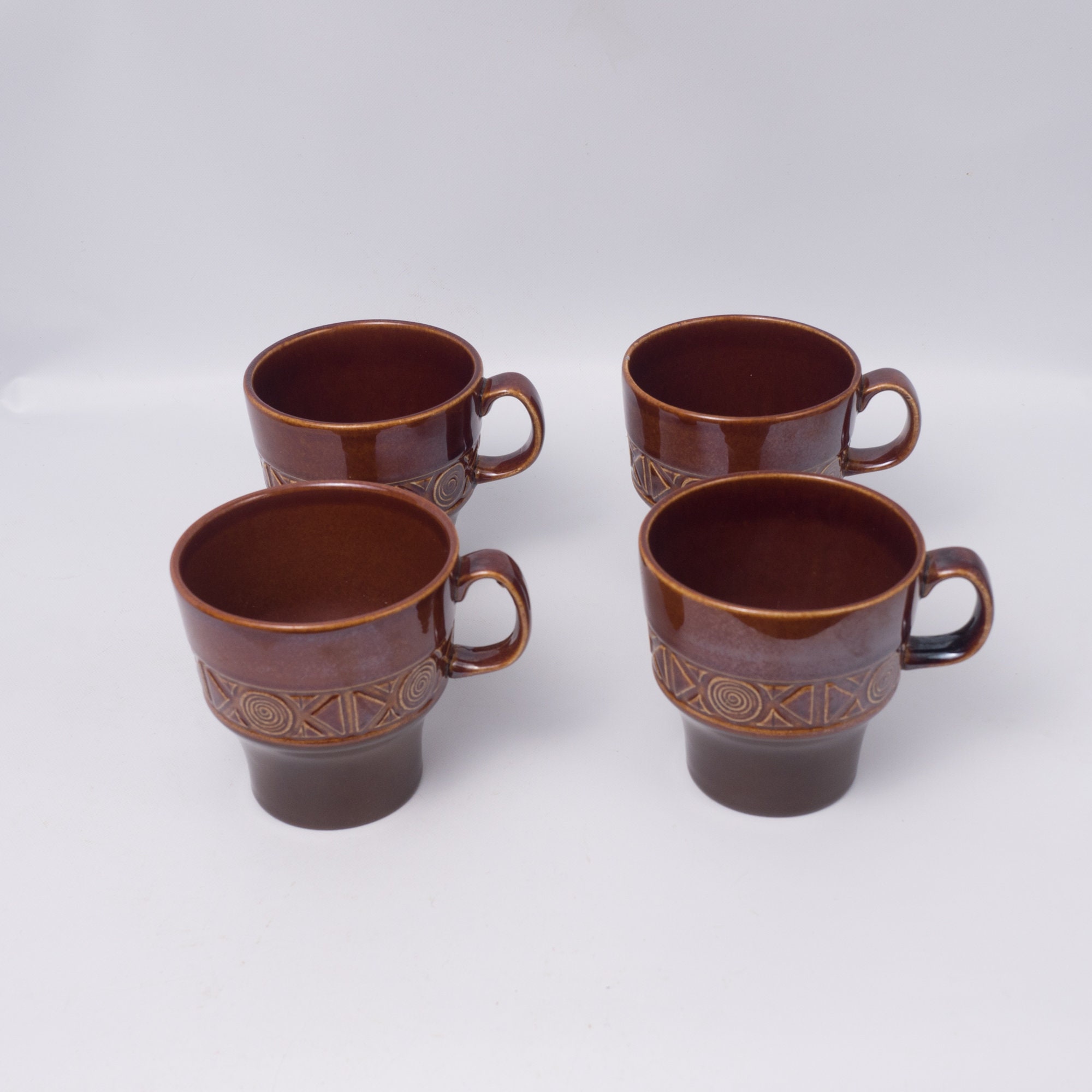 Beswick Brown Vintage Zorba Coffee/Tea Set | Etsy