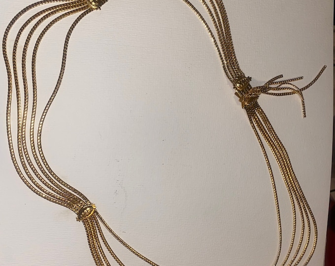 Vintage Dior Chain Belt - Etsy