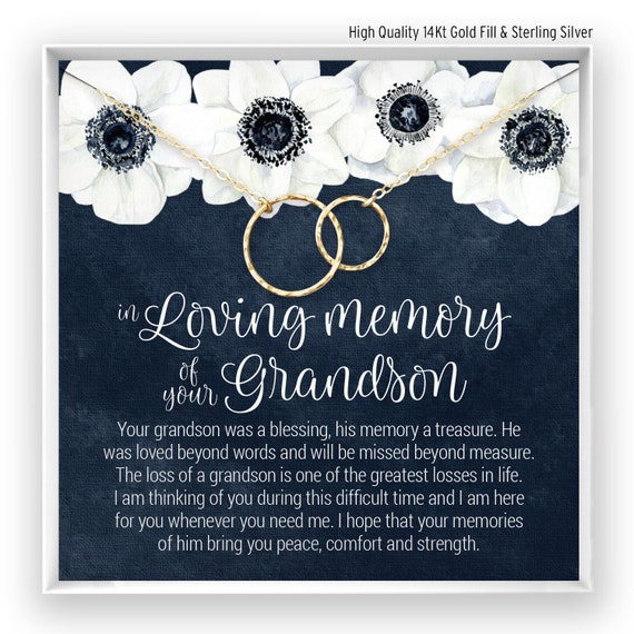 Greiving Grandson Flowers