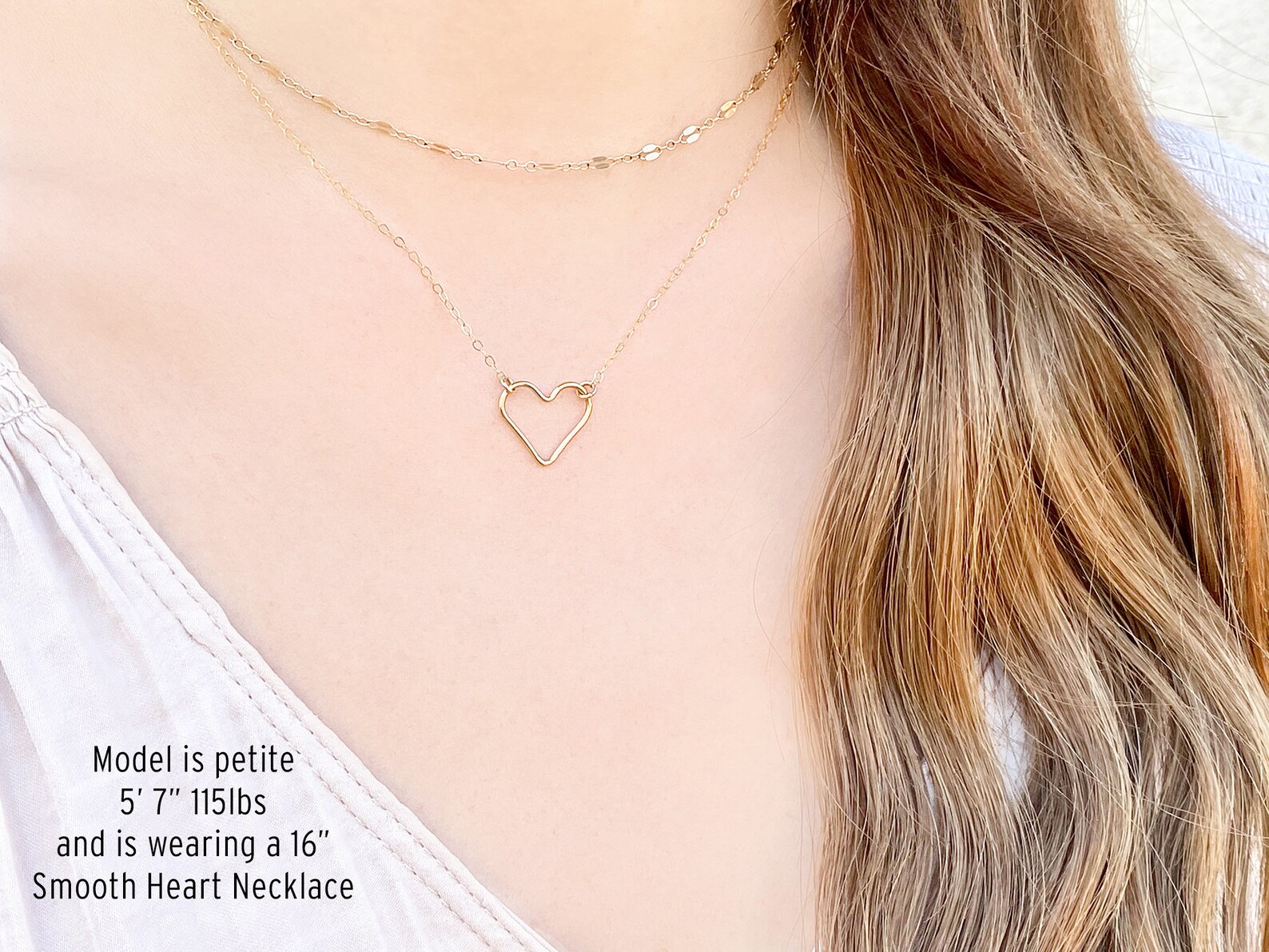 Uncle & Niece Necklace Open Heart Necklace Niece Gift Heart | Etsy