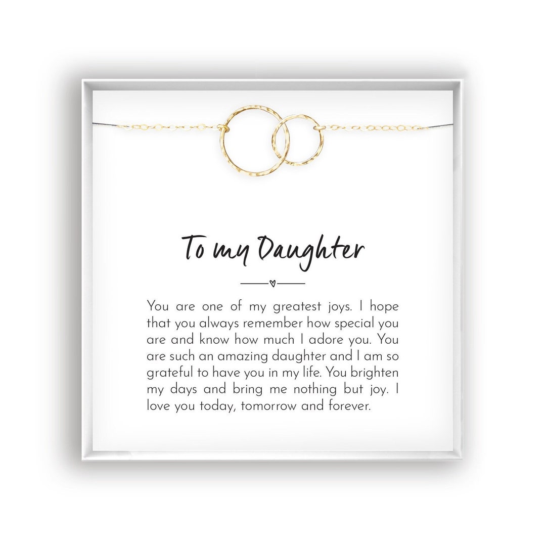 Daughter Necklace Gift for Daughter Jewelry for Mother Daughter ...