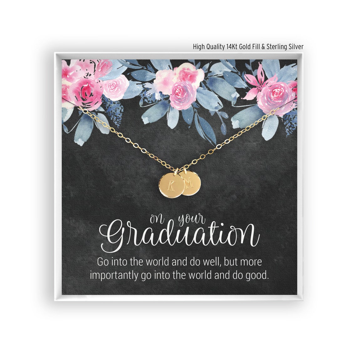 Graduation Gift Necklace Graduation Jewelry Personalized - Etsy