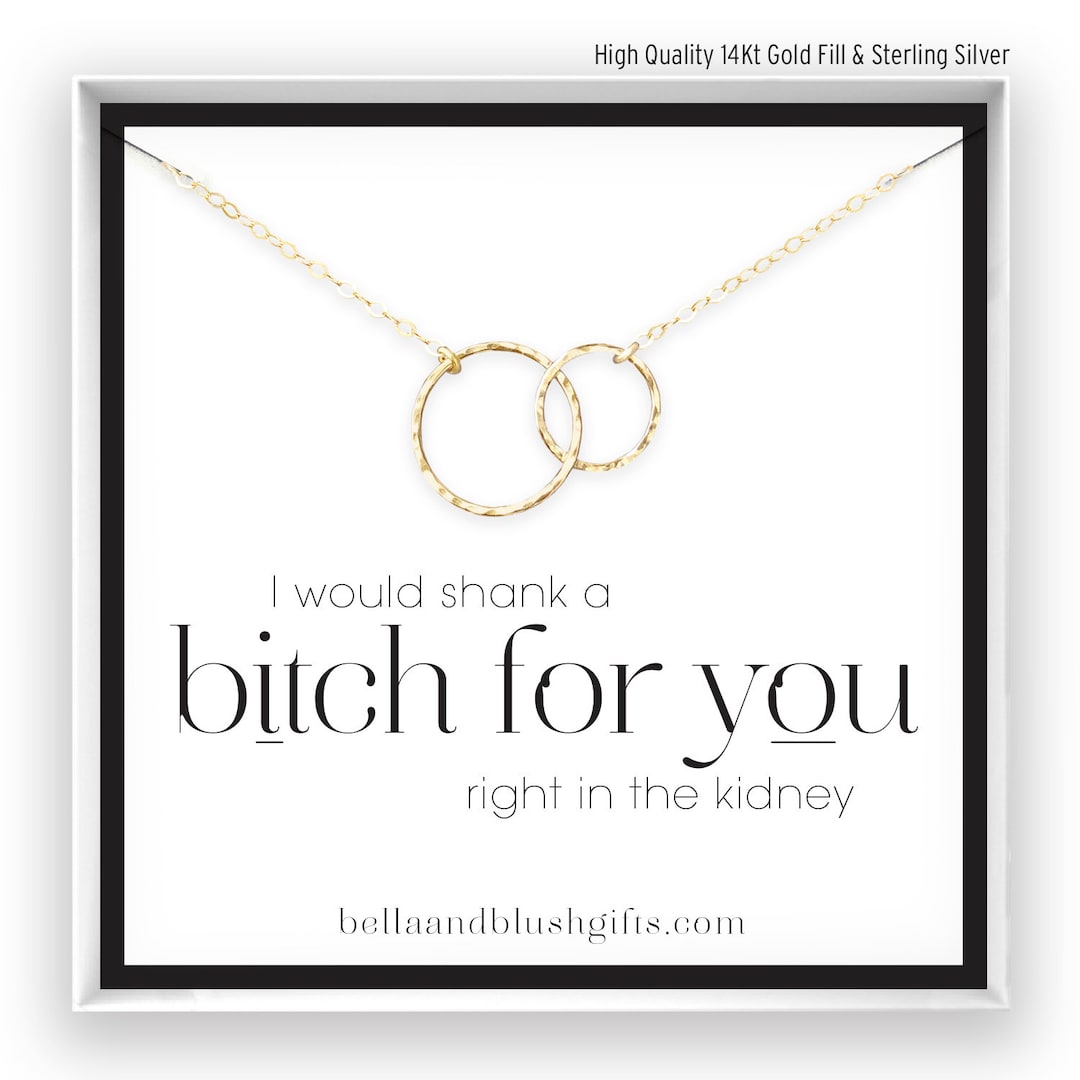 Funny Gift for Friend Sister Best Friend Woman Necklace - Etsy