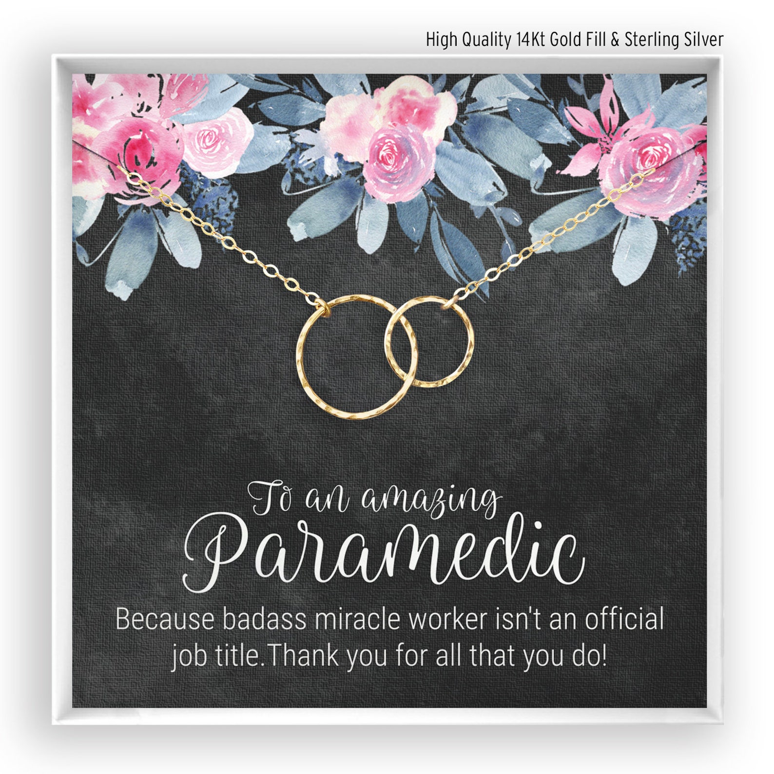 Paramedic Gift First Responder Gift Paramedic Necklace - Etsy