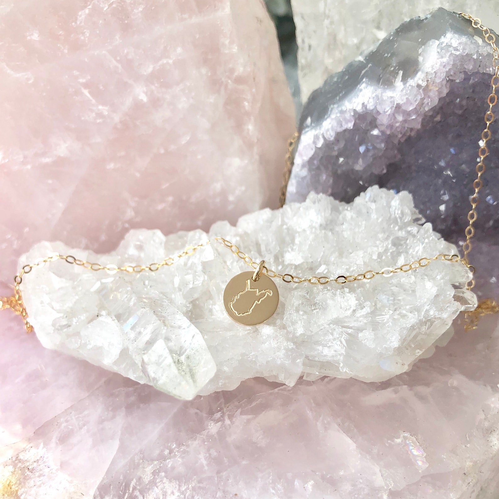 Alabama Necklace State Necklace Hometown Gift Alabama | Etsy