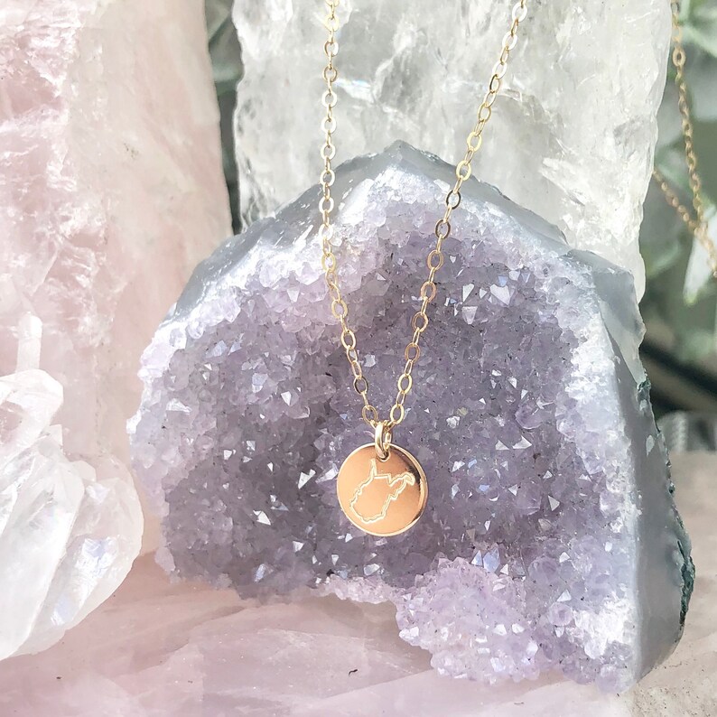 Alabama Necklace State Necklace Hometown Gift Alabama | Etsy