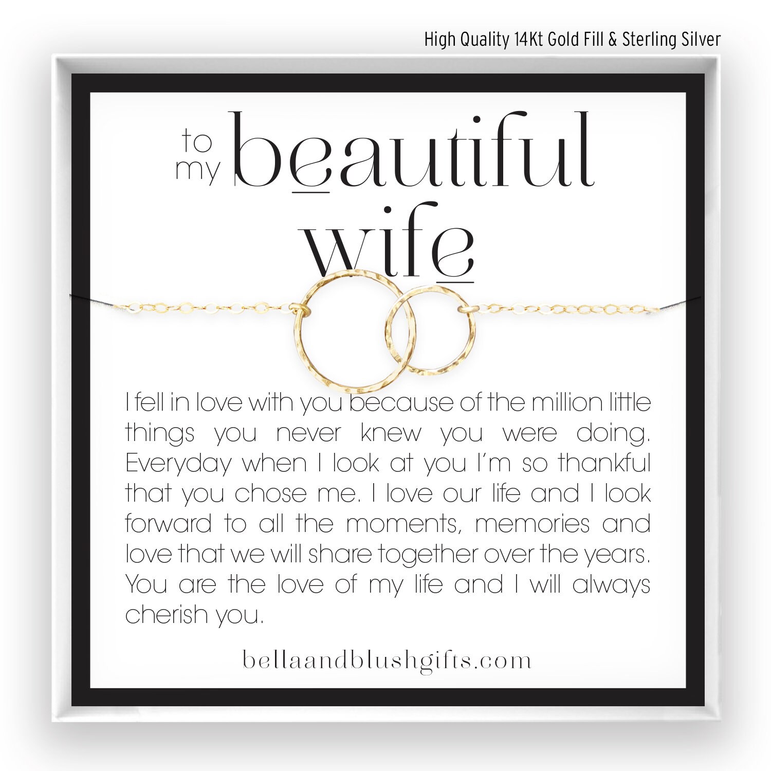 Wife Necklace Gift Wife Necklace Gift for Wife Necklace for | Etsy