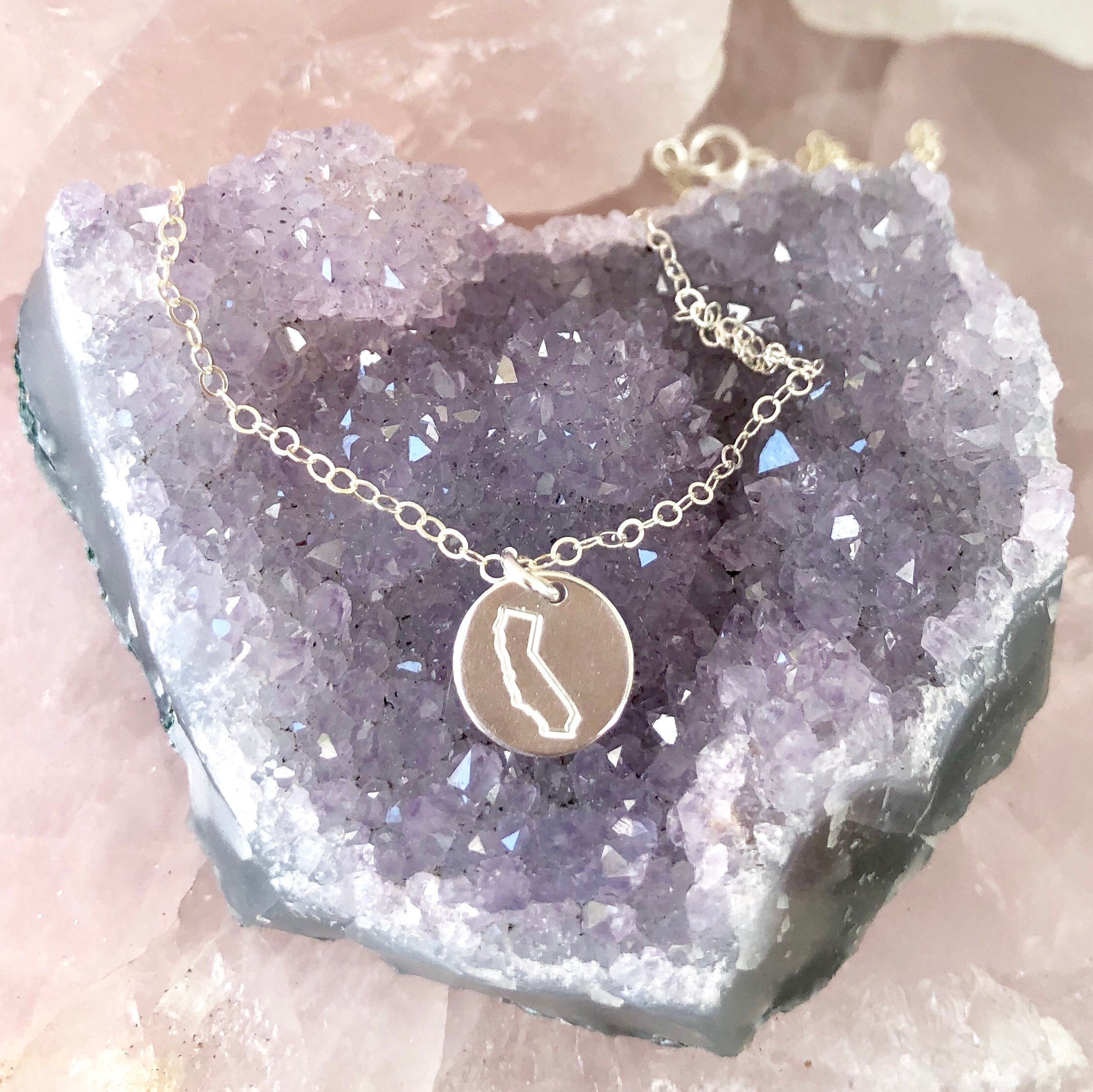 Oregon Necklace State Necklace Hometown Gift Oregon | Etsy