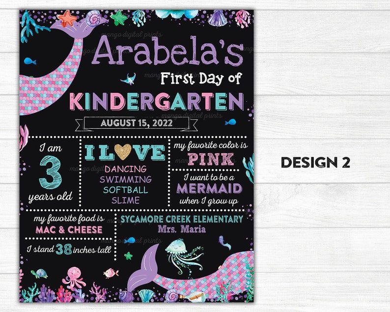 Editable Back to School Sign Printable First Day of School - Etsy