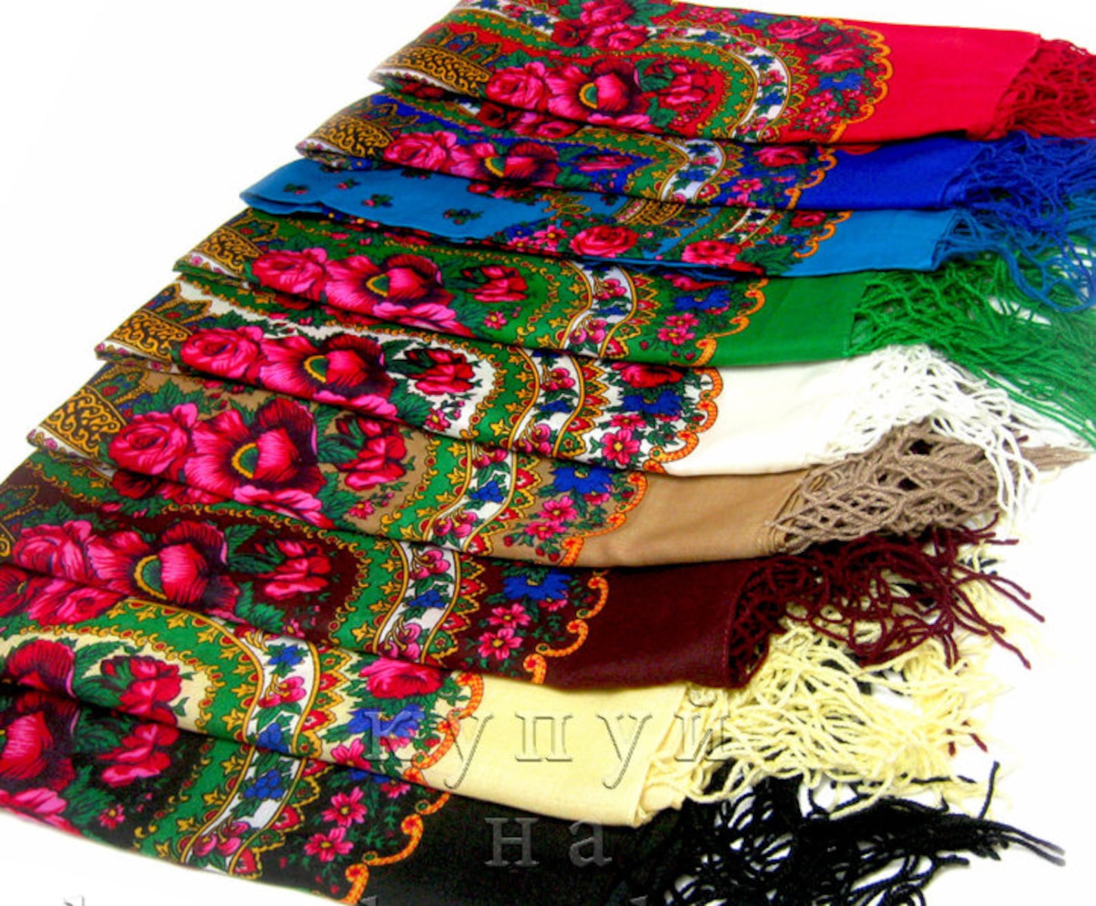 Ukrainian Shawl Traditional Gifts for Women Ukraine Shops - Etsy