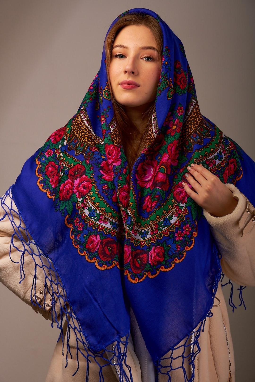 Ukrainian Shawl, Traditional Gifts for Women, Ukraine Shops Shawl ...