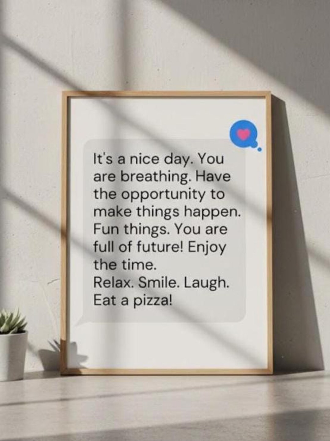 You Are Full of Future Wall Art Digital Poster Print Enjoy the Time ...