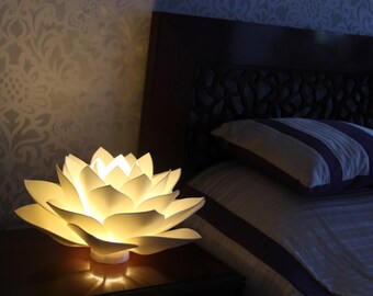 Lotus lamp | Etsy