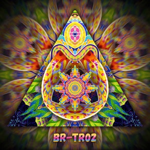 Ceiling Decoration Uv-reactive Canopy Psychedelic Party Decoration ...