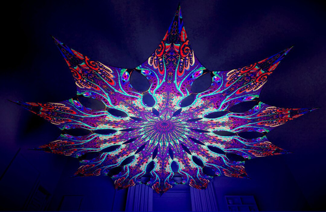 Ceiling Decoration jungle Snakes Collection jungle Petals Psychedelic ...