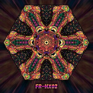 Dj-stage Decor - Psychedelic Uv-reactive Party Decoration - Design Set ...