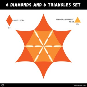 Ceiling Decoration Uv-reactive Canopy Psychedelic Party Decoration ...