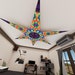 Ceiling Decoration Psychedelic Uv-reactive Canopy 6 Petals Set Design ...